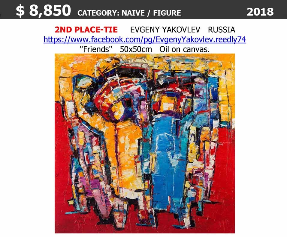 PRICED CATEGORY NAIVE FIGURE - World Art Awards, American Art Awards ...
